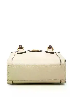 Gucci 2016-2026 Mini Calfskin Bamboo Diana Satchel - Brown