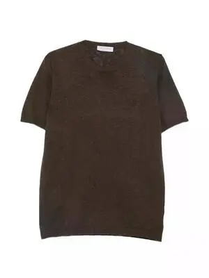 JEORDIE'S Crew-neck T-shirt - Brown