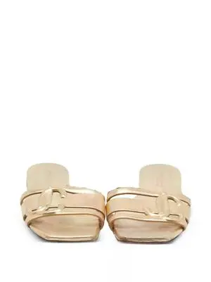 JIMMY CHOO Laran Leather Sandals