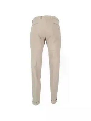 BRIGLIA 1949 Turn-up Cuff Trousers - Neutrals