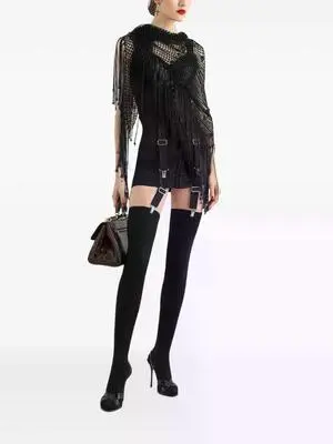Dolce & Gabbana Viscose Crochet Shawl