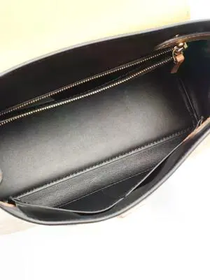 Versace X Fendi 2010s Fendace La Medusa Handbag - Brown