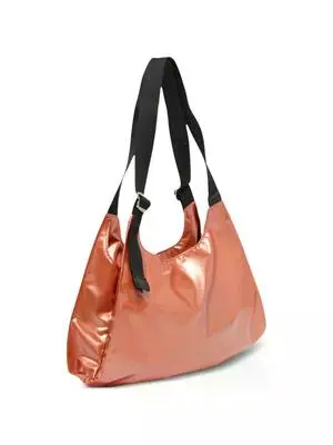 JACK GOMME Lebag Light Glossy-effect Shoulder Bag
