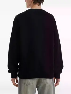 FINGERCROXX Logo-print Cotton Sweater