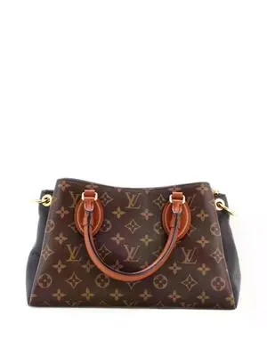 LOUIS VUITTON Vendome Tote Monogram Canvas With Leather Bb Shoulder Bag - Black