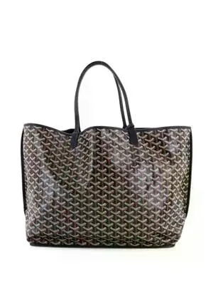 Goyard Anjou Reversible Coated Canvas Gm Tote Bag - Black