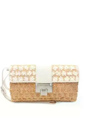 JIMMY CHOO 2000s Straw Clutch Bag