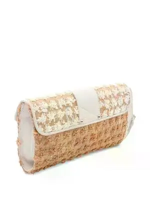 JIMMY CHOO 2000s Straw Clutch Bag