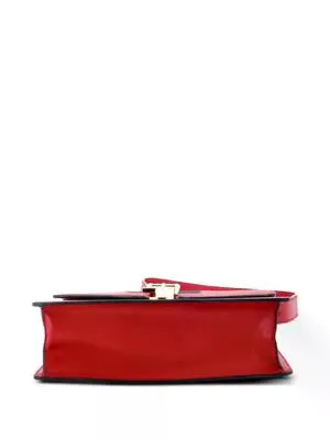 Gucci Sylvie Leather Small Shoulder Bag - Red