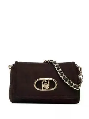 Liu Jo Medium Lapuffy Bag In Microfiber - Brown