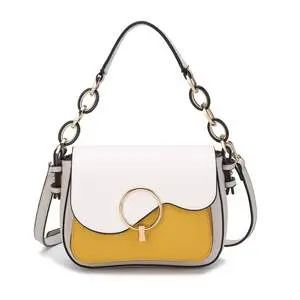 MKF COLLECTION BY MIA K. Fantasia Shouder Bag Light Gray Mustard