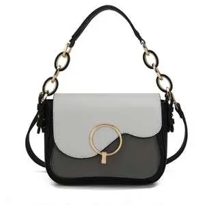 MKF COLLECTION BY MIA K. Fantasia Shouder Bag Charcoal Light Gray - Grey