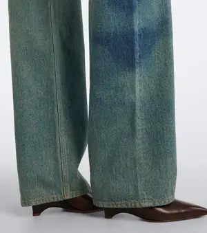 JEAN PAUL GAULTIER Printed Straight Jeans