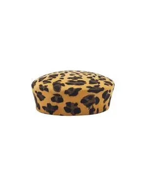 Ruslan Baginskiy Leopard-print Wool Felt Hat - Multicoloured