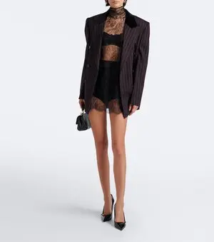 Dolce & Gabbana Floral Lace Minidress