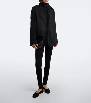 TOTEME Tie-neck Blazer - Black
