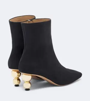 FERRAGAMO Suede Ankle Boots