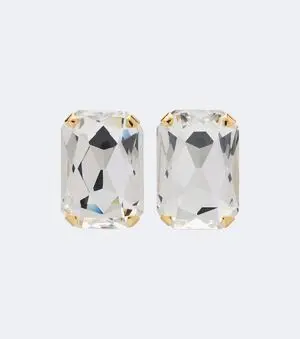 JENNIFER BEHR Edna Embellished Earrings - Silver