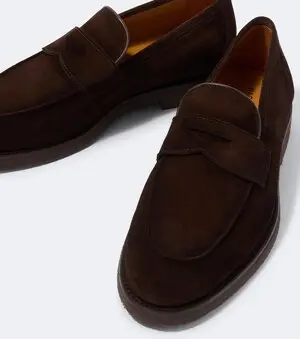 Magnanni Cervan Penny Suede Penny Loafers