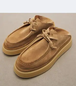 TOD'S Gommino® Suede Platform Mules