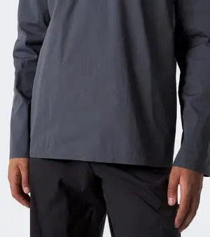 Miu Miu Cotton-blend Poplin T-shirt
