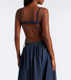 JEAN PAUL GAULTIER Denim Bra