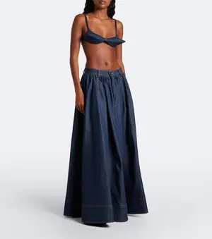 JEAN PAUL GAULTIER Denim Bra