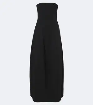 TOTEME Crêpe Corset Dress - Black