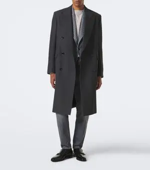 Santoni Leather Monk Strap Shoes