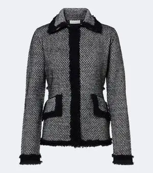 Nina Ricci Wool-blend Tweed Jacket