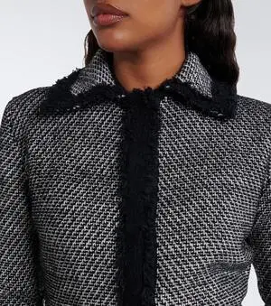 Nina Ricci Wool-blend Tweed Jacket