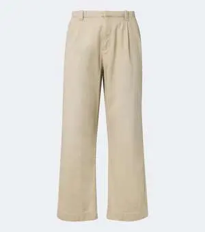Our Legacy Still Pleated Cotton Chinos - Beige