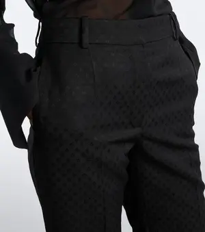 Nina Ricci Wool-blend Flared Pants