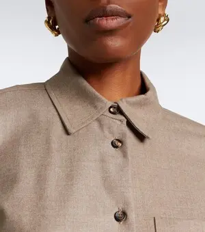 Max Mara Cashmere-blend Shirt