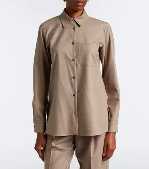 Max Mara Cashmere-blend Shirt