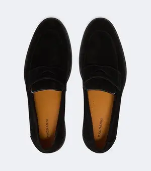 Magnanni Cervan Suede Penny Loafers