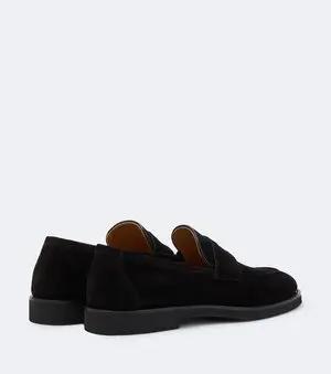 Magnanni Cervan Suede Penny Loafers