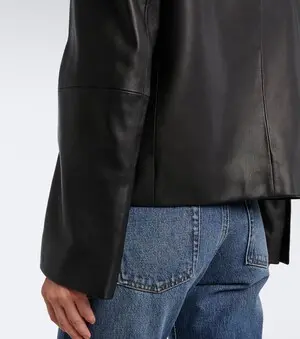 TOTEME Leather Blazer
