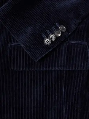 DE PETRILLO Riviera Cotton-blend Corduroy Suit Jacket