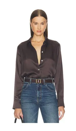 Citizens Of Humanity Citizens Of Humanity Tullah Shirt In Brown. Espresso