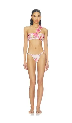 PatBO Orchid Bloom Bikini Bottom