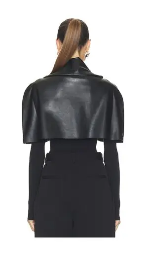 Norma Kamali Turtle Capelet