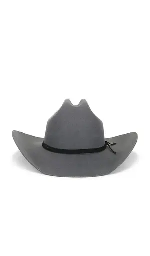 Brixton Laredo Weather Guard Cowboy Hat In Charcoal - Asphalt