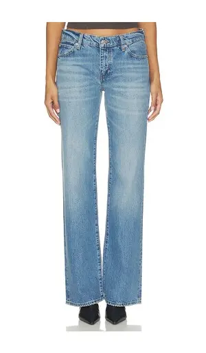 FRAME The Off Duty Rodeo Jeans In Blue - Flutter
