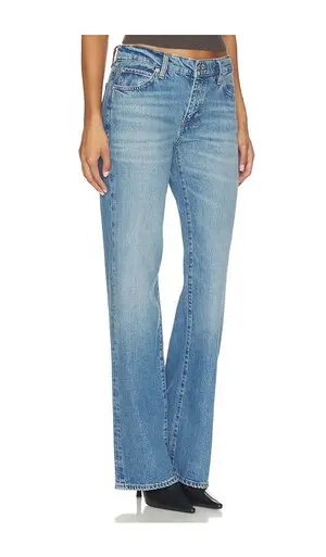 FRAME The Off Duty Rodeo Jeans In Blue