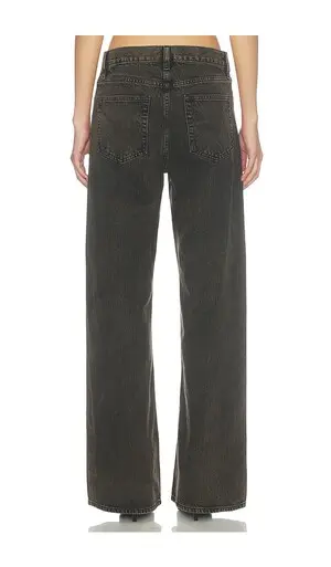 FRAME The Loose Jeans In Charcoal - Dune Oxide