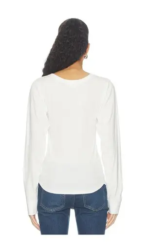 THE LINE BY K Smythe Longsleeve Scoopneck Top