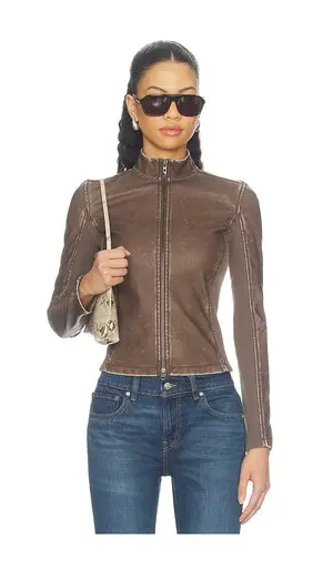DIESEL® T-hunder Top In Brown - Chocolate