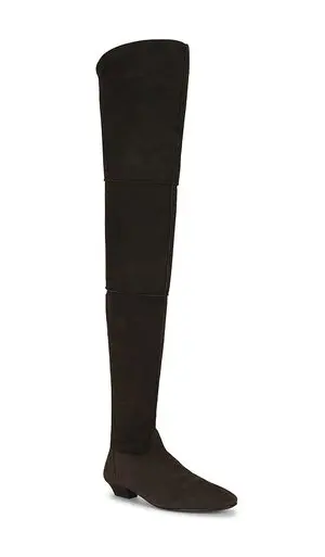 Magda Butrym Over Knee Shearling Boot