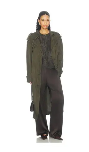 LISA YANG Lucianne Cardigan In Charcoal